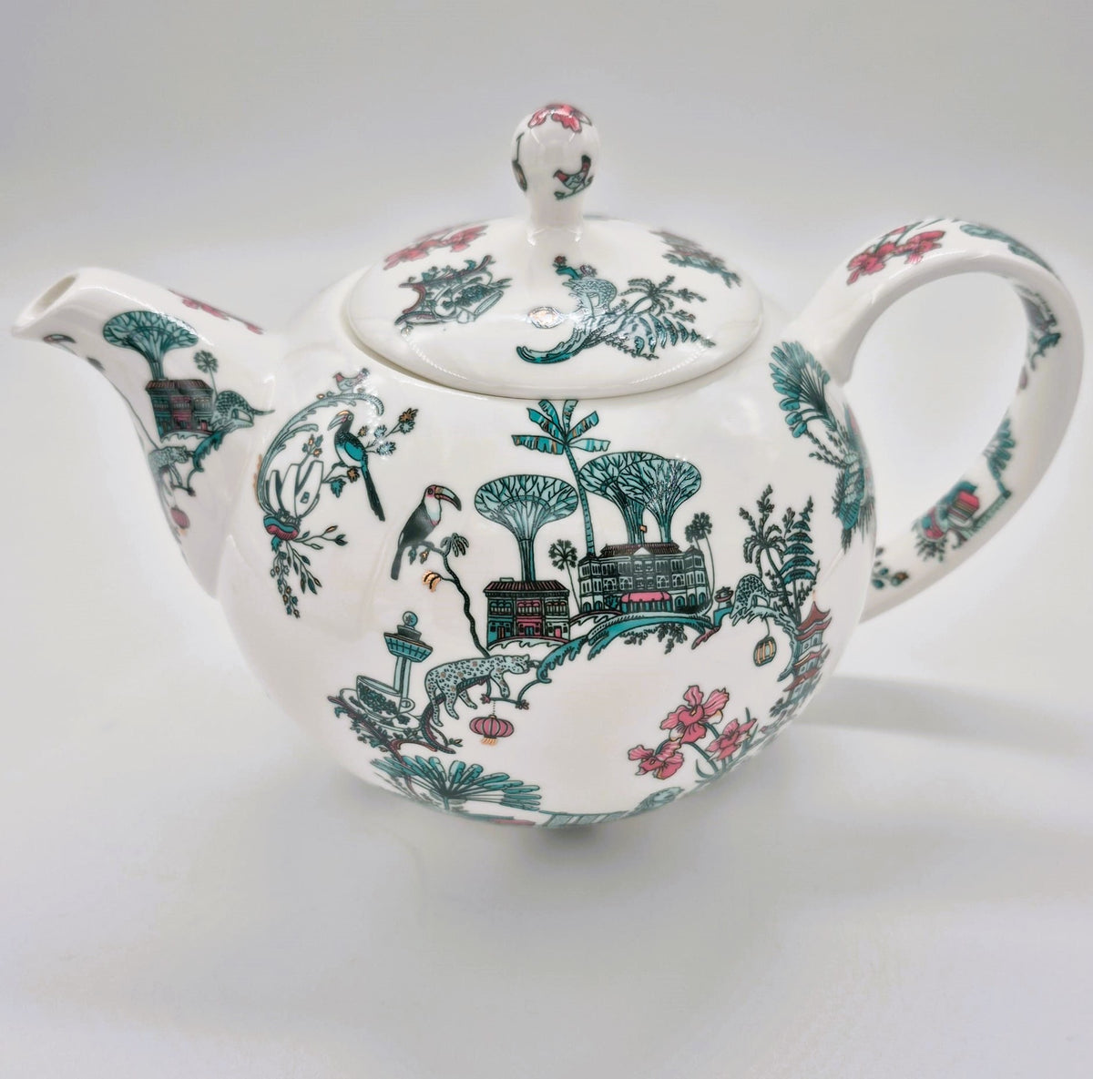 Singapore Toile Teapot – Inside Living Singapore